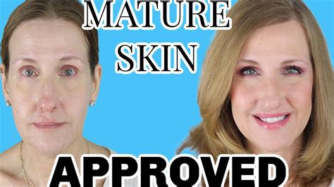 Makeup That Actually Works On Mature Skin Youtube