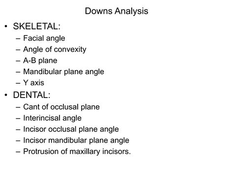 Cephalometric Analysispptx