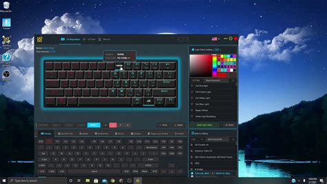 How To Use Sk61 Gk61 Keyboard Software Youtube