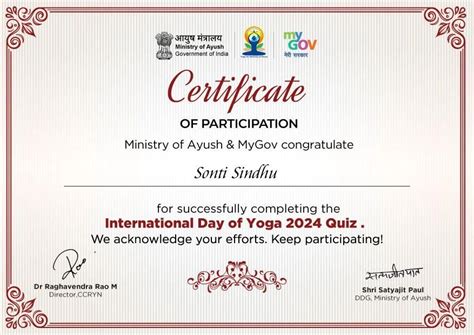 Sonti Sindhu On Linkedin Internationaldayofyoga Mygov Wellness Yogaday2024