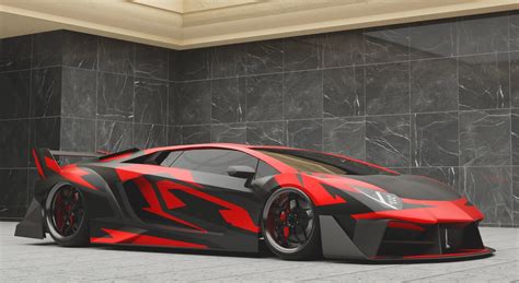 Customized Lamborghini Aventador
