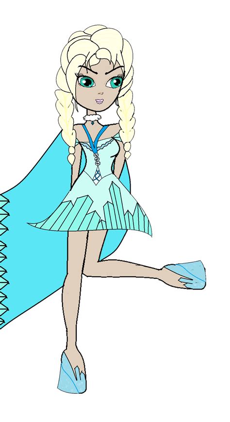 Elisa Frost Eah Oc Computerized Version Full Body By Mhloveerforeeever