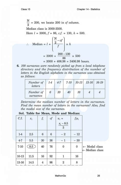 ncert solutions for class 10 maths chapter 14 exercise 14 3 mathongo