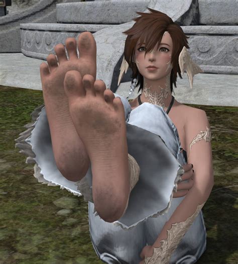 Dirty Au Ra Feet By Gravitymavity On Deviantart