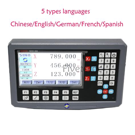 LCD SINO SDS VA DRO Digital Readout Axis Axis Display Counter