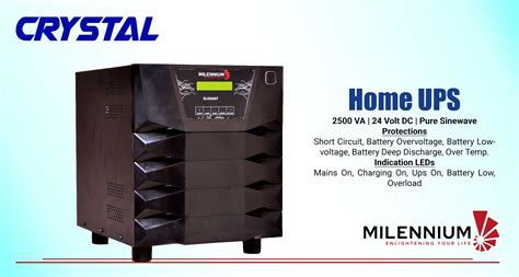 Home Ups 2500 Va 25 Kva Crystal Power