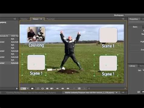 Adobe Encore Basics 3 Buttons Wiring Up Our Project Adobe Tutorials Photography And