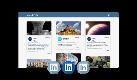 Linkedin Feed Widget Free And Works On Any Website