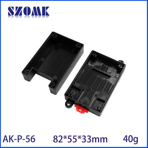 Diy Din Rail Plc Junction Box Pcb Case Control Box Temperature And Humidity Sensor Housing Plc