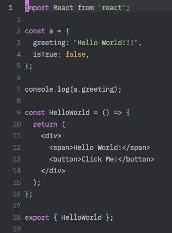 JSX Highlighting With Neovim And Nvim Treesitter Vi And Vim Stack Exchange