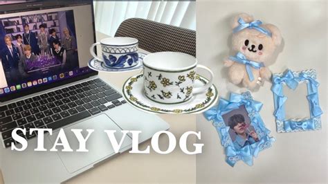 스테이 브이로그•stay Vlog•준등기깡탑꾸티켓팅후기🤍 승프•일상로그•준등기깡•락•탑꾸•티켓팅•리본만들기•가성비 덕질 브이로그 Youtube