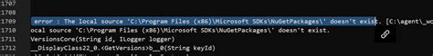 Visual Studio Code Local Source Of Nuget Packages Doesn T Exist Stack Overflow