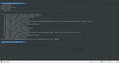 Error Cannot Find Module React Dev Utilsignoredfiles · Issue 3509