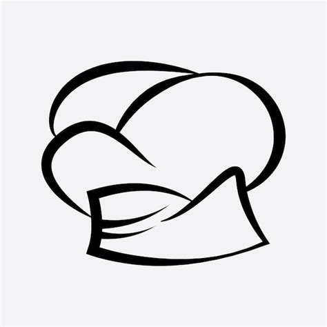 레스토랑 로고 그림 프리미엄 벡터