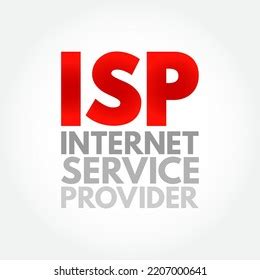 Isp Internet Service Provider Company That Stock Vector Royalty Free