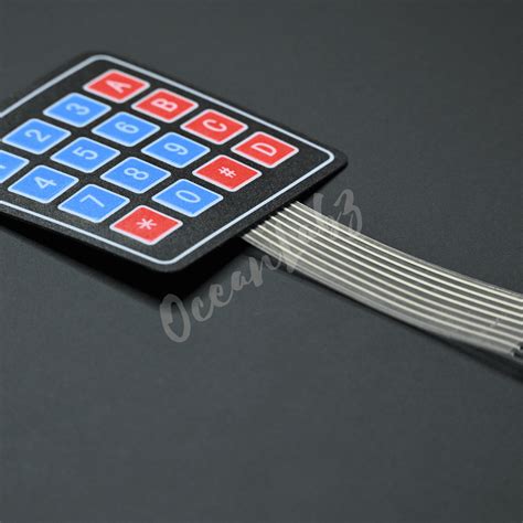 4x4 Membrane Keypad Oceanlabz