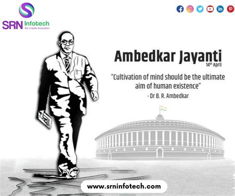 srn infotech on linkedin ambedkarjayanti india ambedkar growing india