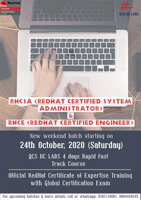 Qcs Dc Labs New Upcoming Batch For Rhcsa And Rhce Facebook