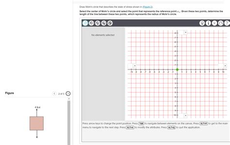 solved draw mohr s circle that describes the state of stress