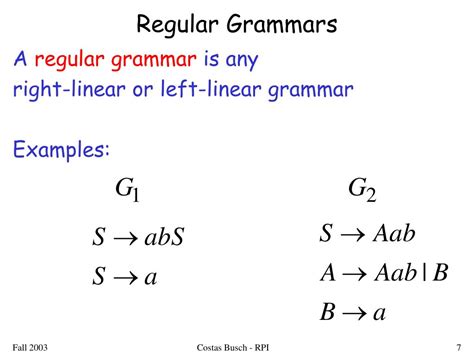 PPT Linear Grammars PowerPoint Presentation Free Download ID 672479