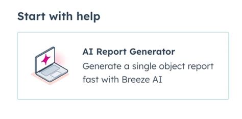 Create Reports Using Ai