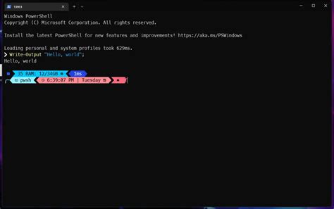 快速在terminal上配置oh My Posh和clink美化powershell和cmd 哔哩哔哩