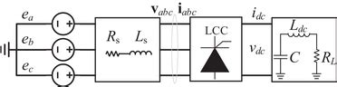 A Simplified Diagram Of A Single Rectifier Test Case Download Scientific Diagram