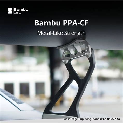 Ppa Cf For Bambu Lab Fiber Reinforced Nylon Filament P3d