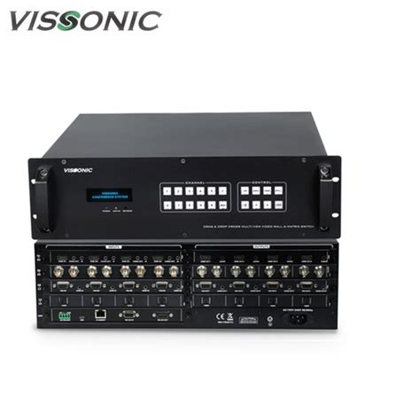 LCD LED Video Wall Processor Modular 4kx2K China Modular Video Wall Processor And Signal