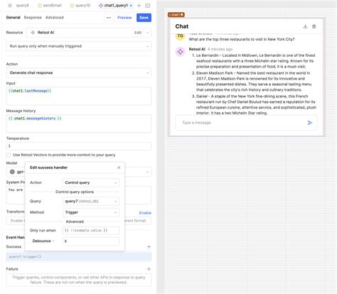 view user ai chat 💬 app building retool forum