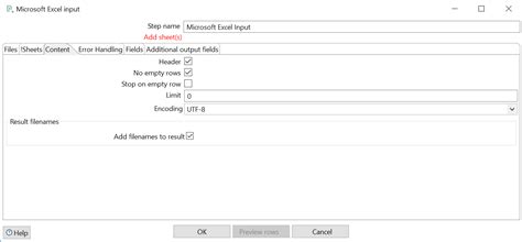Itfinitiescom Pentaho Data Integration Excel To Mysql Db Transformation