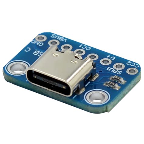 Usb C Breakout Board Horizontal Micro Robotics