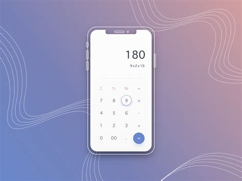 Dailyui 004 Calculator By Joyce On Dribbble