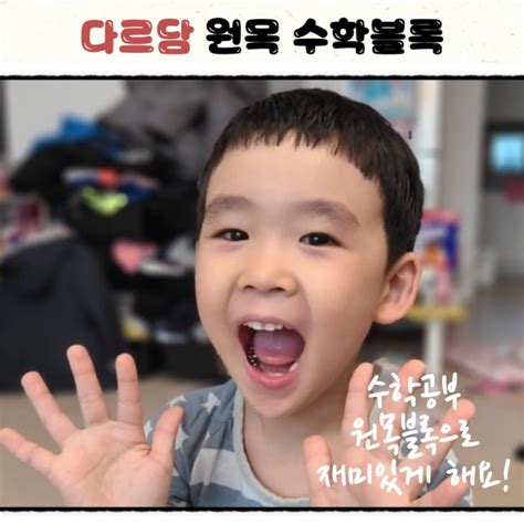 유아 숫자놀이 수세기 숫자공부 다르담 원목블록 네이버 블로그