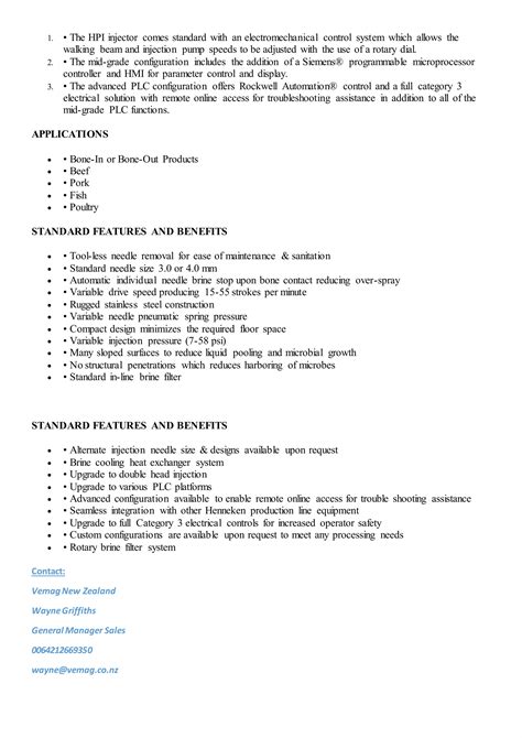 Henneken Hpi 350 Injector Docx