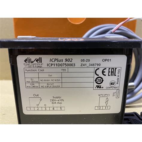 Eliwell Icplus 902 Thermostat Controller Lazada