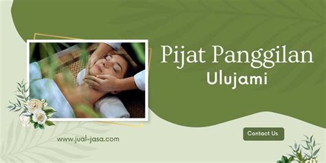 Jasa Pijat Panggilan Ulujami Terapis Wanita dan Pria