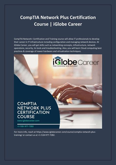 CompTIA Network Plus Certification Course IGlobe Career Page 1 1 Flip PDF Online PubHTML5