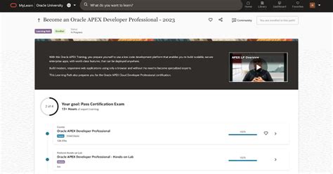 tushar tyagi on linkedin new apex certification oracle apex cloud