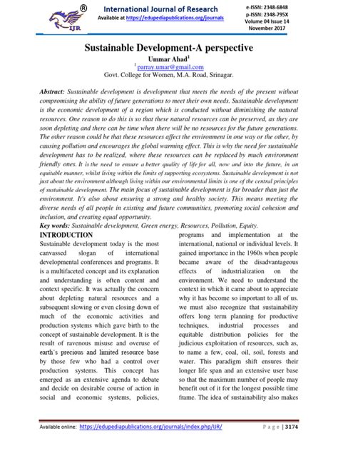 sustainable dev pdf sustainability sustainable development