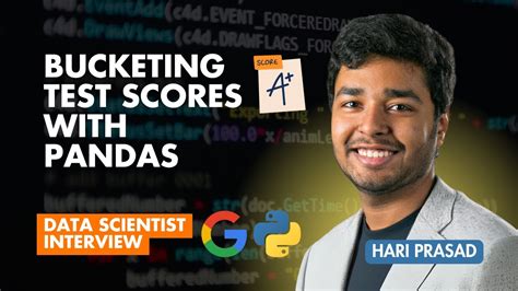 Master Data Scientist Interview Questions In Python Pandas For Data Science Youtube