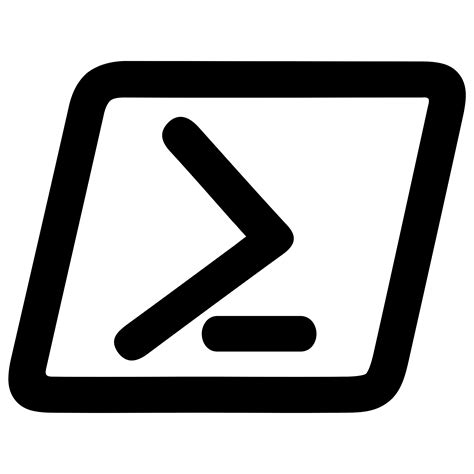 Powershell Wide Icon By Friconix Fi Xwluxl Powershell Wide Line Wide Microsoft Powershell