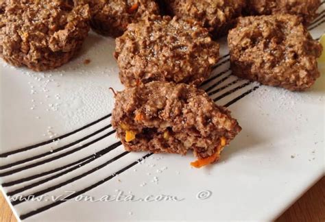 Мъфини с ябълки и какао Сладкиши и кремове в зоната