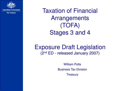 Ppt Taxation Of Financial Arrangements Tofa Powerpoint Presentation Id 354280