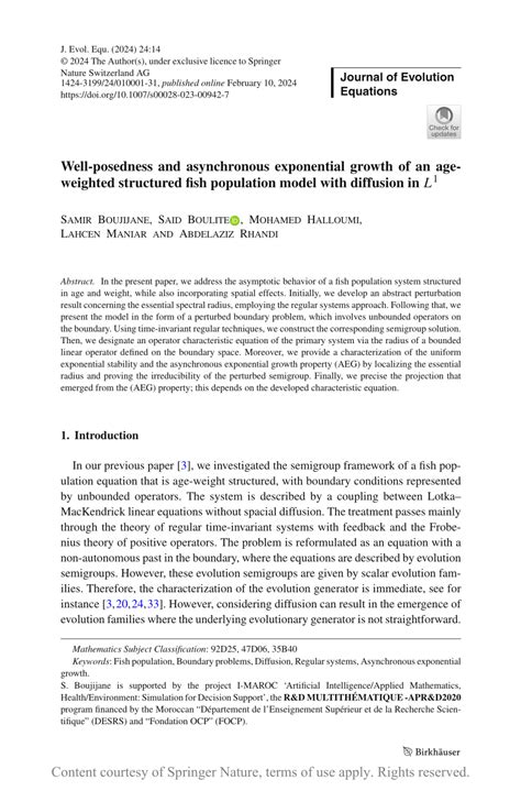 Well Posedness And Asynchronous Exponential Growth Of An Age Weighted