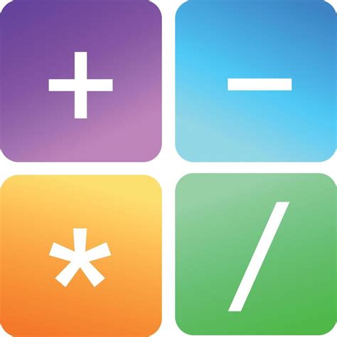 Arithmetic Operations Math 49593674 Vector Art At Vecteezy