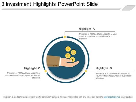 Investment Highlights Powerpoint Slide PowerPoint Slides Diagrams Themes For PPT