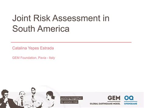 Joint Risk Assessment In South America Pdf