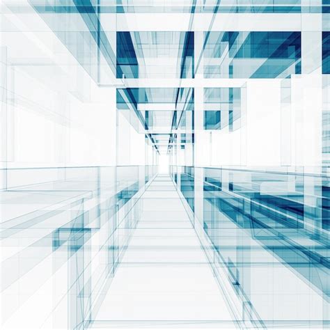 Premium Photo Abstract Architecture Background 3d Rendering