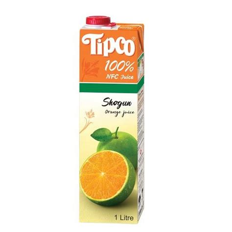 Mart Tipco Shogun Orange Juice 1l — Shopping D Service Platform